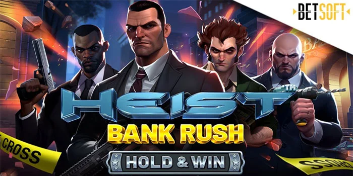 Heist Bank Rush – Slot Gacor Dengan Perkalian Tertinggi Di Dunia